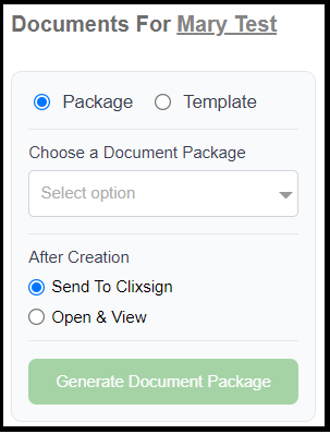 Document Packages – Forth