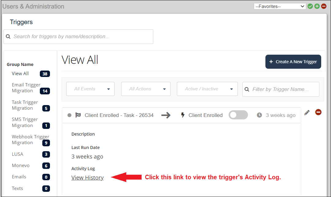 New Triggers System – Forth