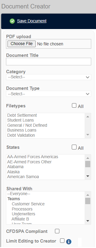 PDF Document Builder – Forth