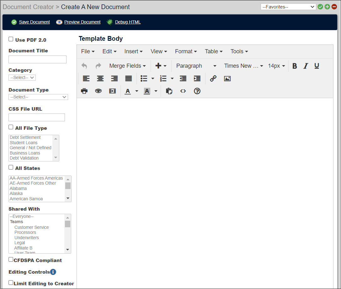 HTML Document Builder – Forth