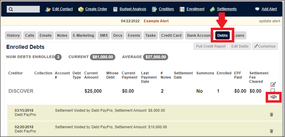 Earned Performance Fee Control – Forth