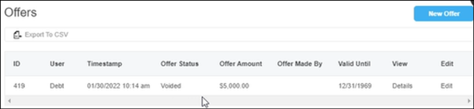 Earned Performance Fee Control – Forth