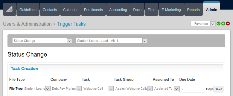 Task Triggers – Forth