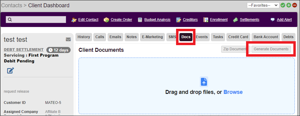 Sending & Completing a Clixsign Request – Forth