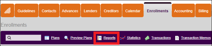Enrollment Reports – Forth