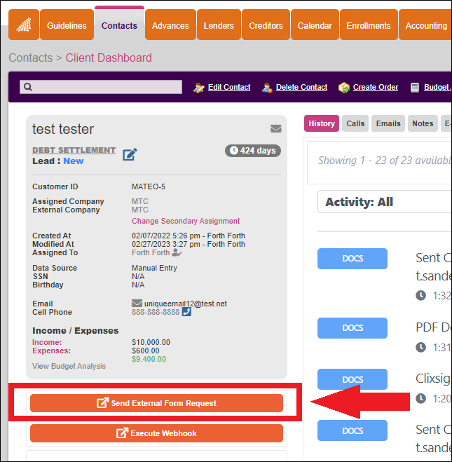 External Forms – Forth