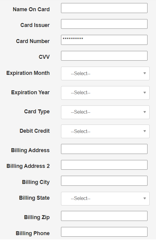External Forms – Forth