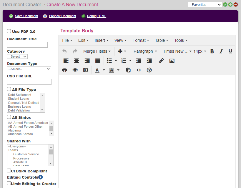 HTML Document Builder – Forth