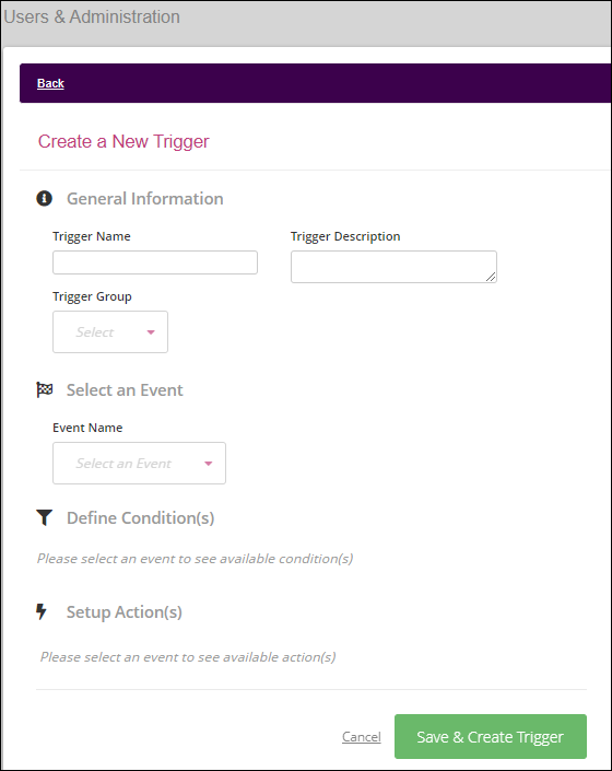 Calendar Tab – Forth