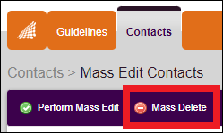 Mass Editing: Contacts – Forth