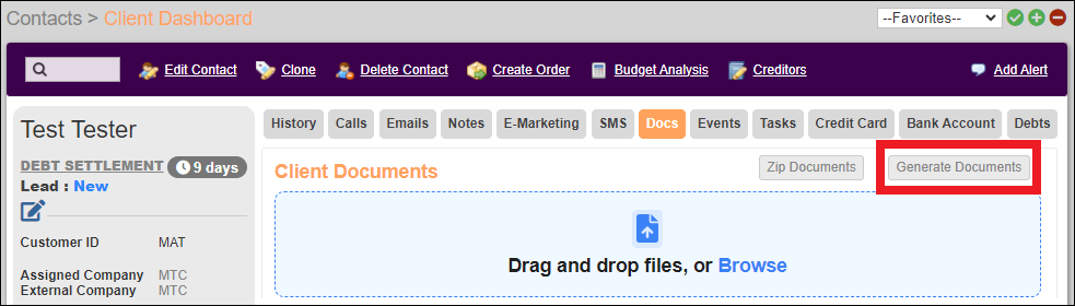 Document Packages – Forth