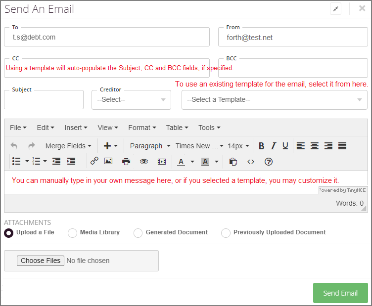 Calls Nested Tab – Forth