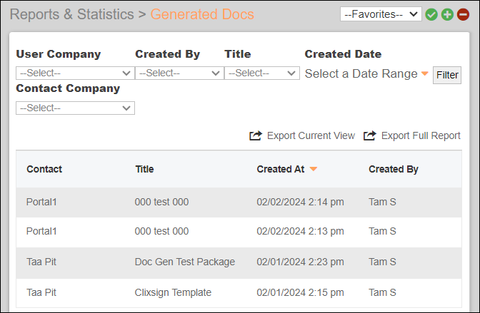 Docs Report – Forth