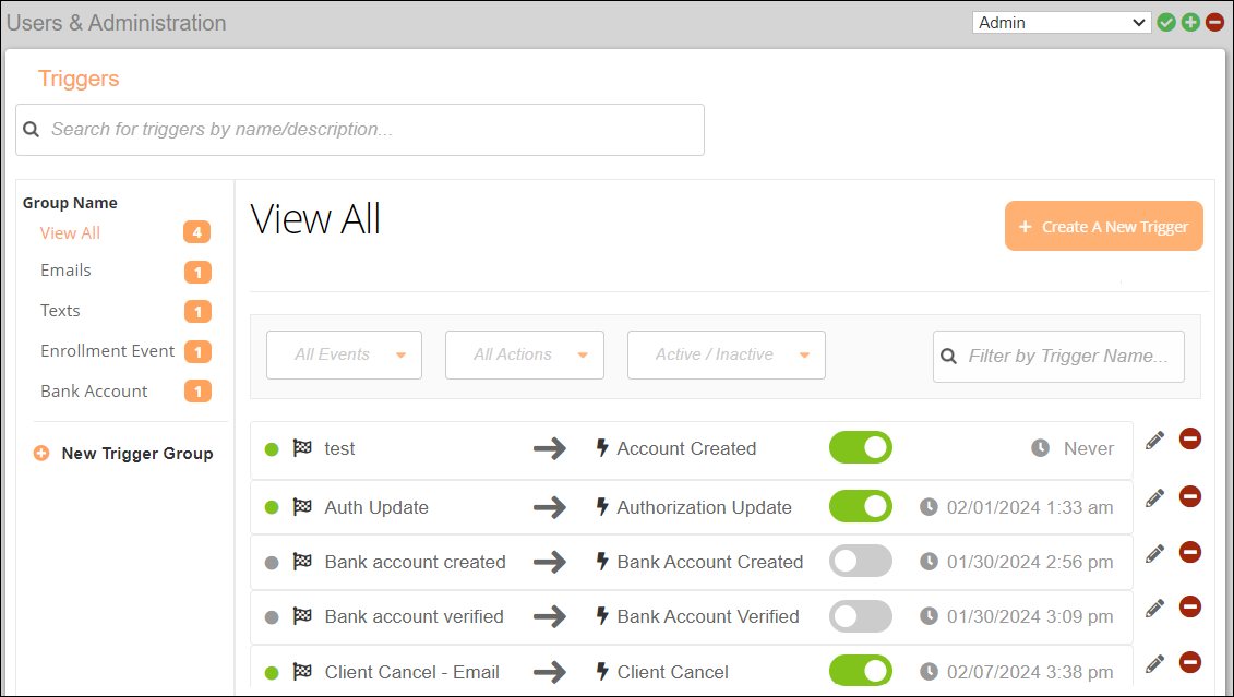 Email Triggers – Forth