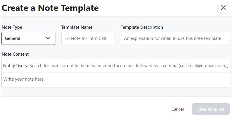 Notes Nested Tab – Forth