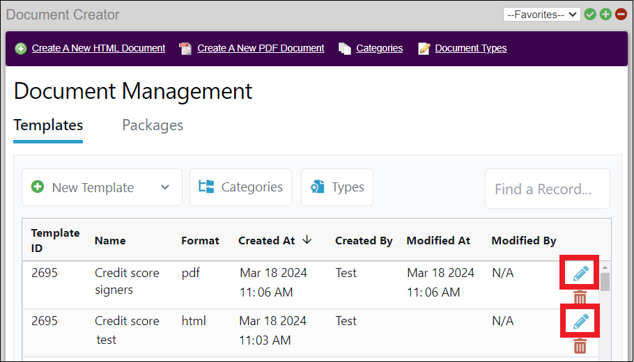 HTML Document Builder – Forth