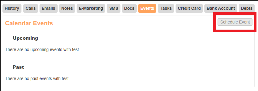 Calendar Tab – Forth