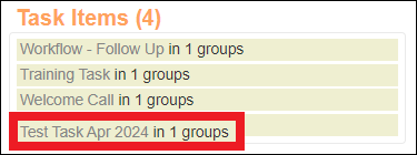 Calendar Tab – Forth