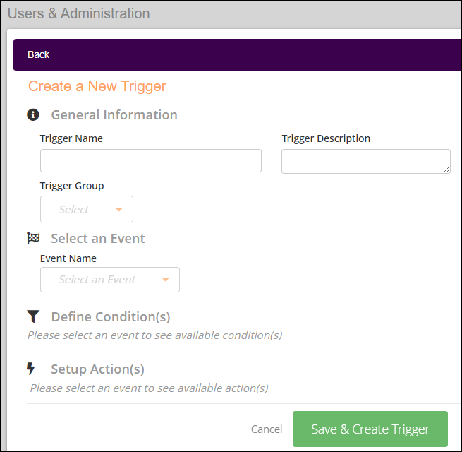 Calendar Tab – Forth