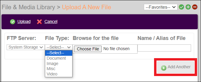 Uploading Files – Forth