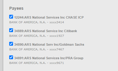 Direct Pay Set Up - ARS National Services – Forth