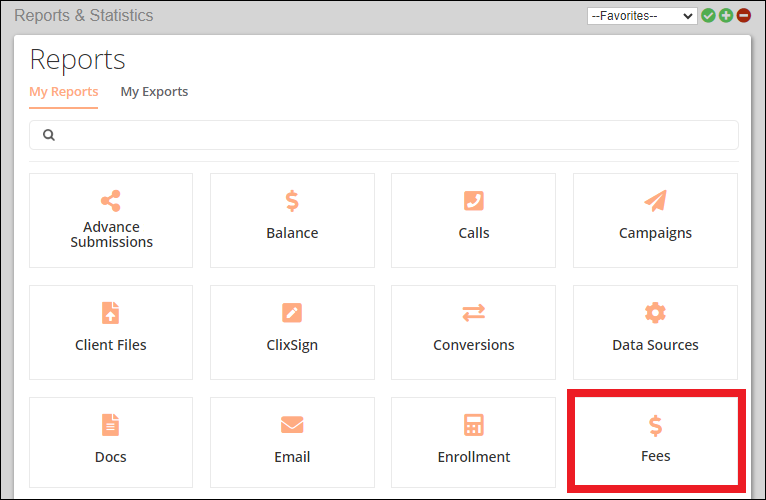 Fees Report – Forth