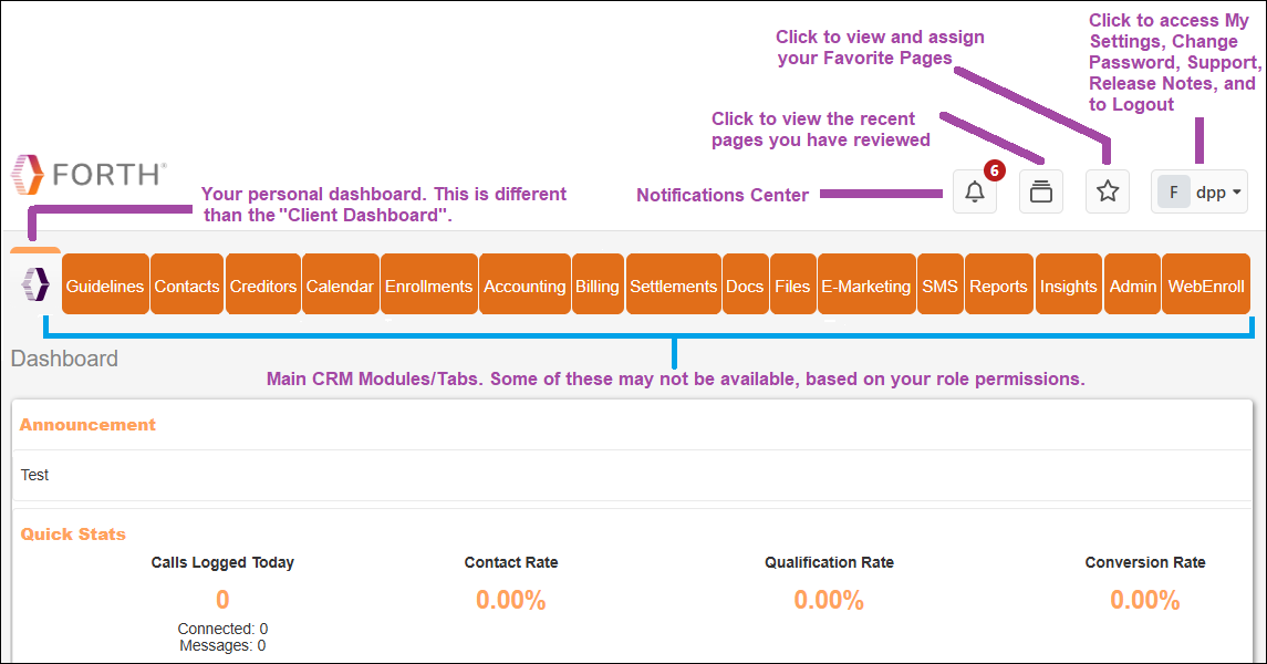 CRM UI Elements Introduction – Forth