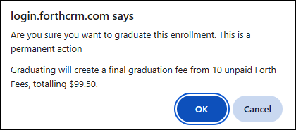 Graduating and Un-Graduating Clients – Forth