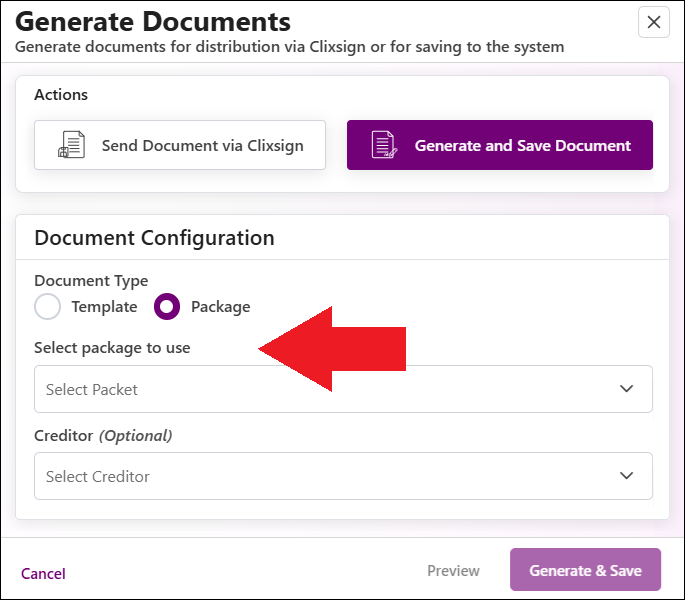 Document Packages – Forth