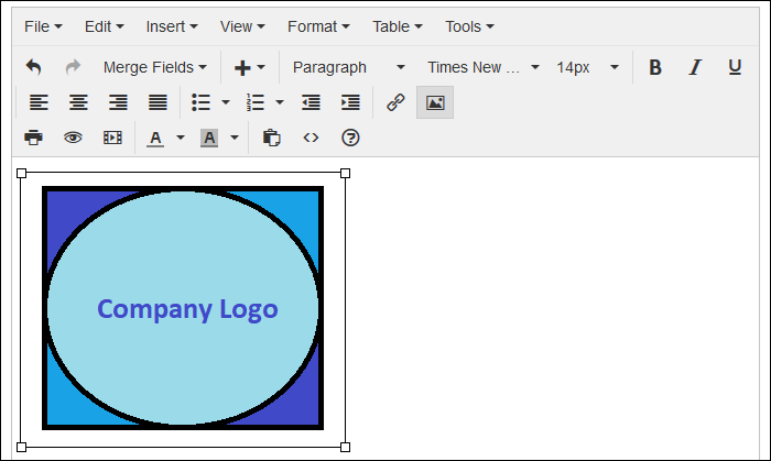 Adding and editing an image to a template – Forth