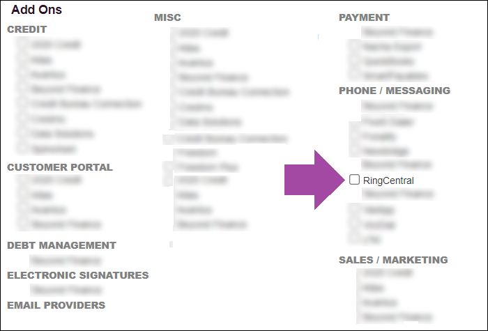 RingCentral Integration – Forth