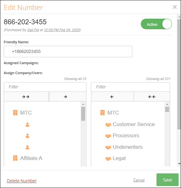 RingCentral Integration – Forth
