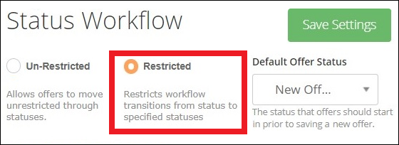 Settlement Status Workflows – Forth